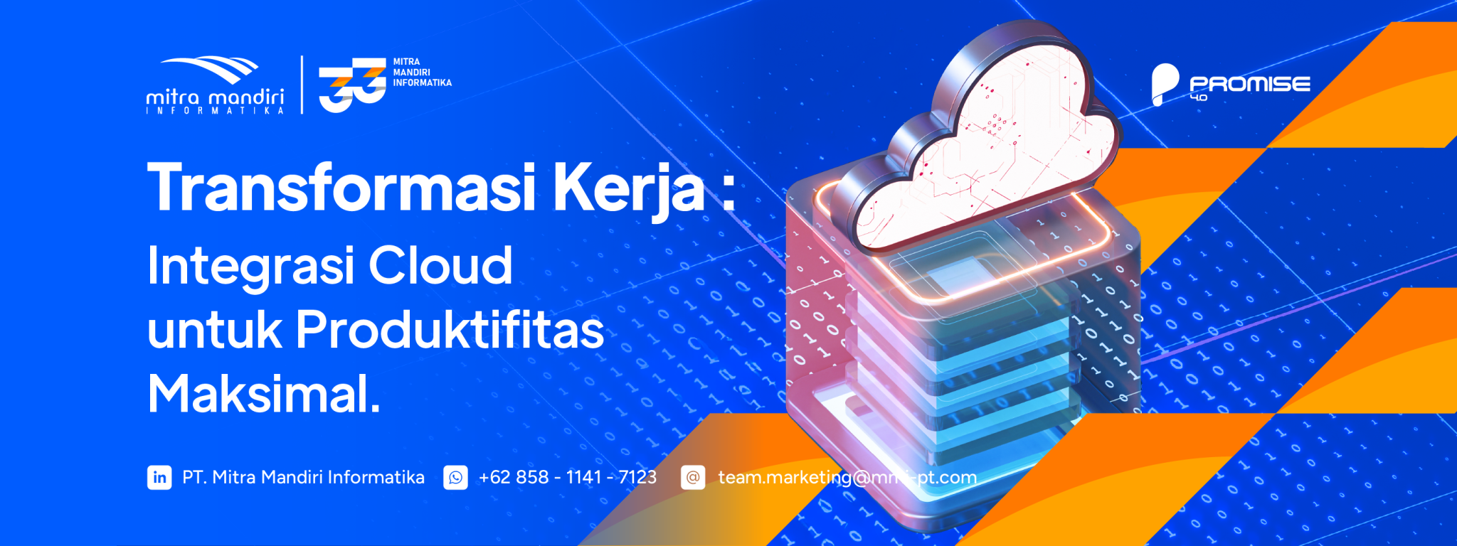 Transformasi Kerja: Integrasi Cloud untuk Produktivitas Maksimal - Mitra Mandiri Informatika